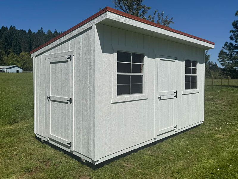 Mono Slope Sheds – GR | Custom Storage Sheds, Large Tool Sheds And ...